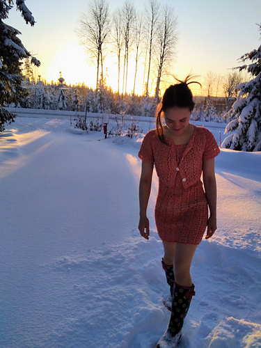 Ravelry: 2 in one Polku dress & jacket pattern by Anniina Ropponen
