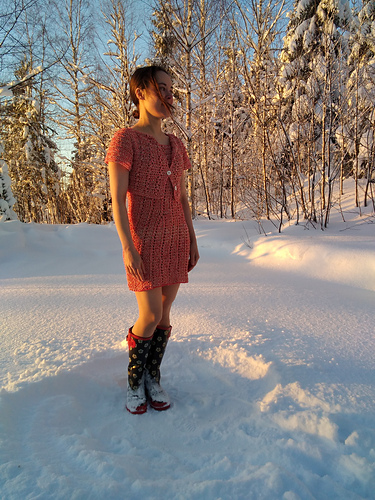 Ravelry: 2 in one Polku dress & jacket pattern by Anniina Ropponen