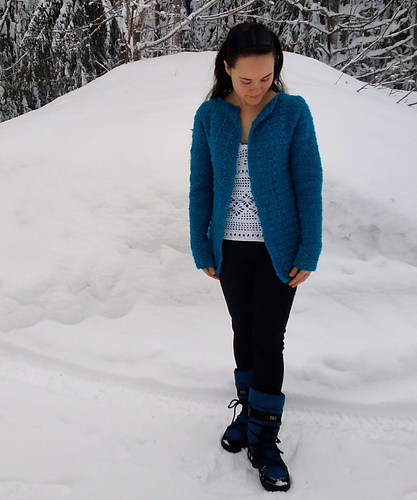 Ravelry: 2 in one Polku dress & jacket pattern by Anniina Ropponen