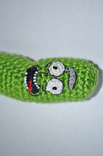 Ravelry: Pickle Rick from Rick and morty pattern by Victoria Yevl