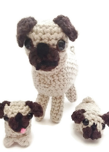 Ravelry: Portia Pug pattern by Victoria Stott