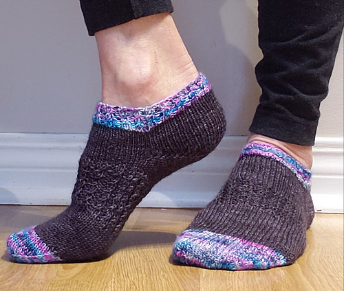 Ravelry: Cozy Expectation Socks pattern by Over the Moon Yarn