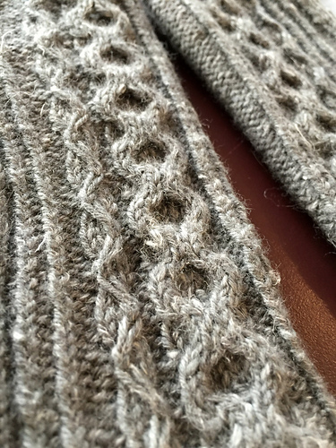 Ravelry: Fences & Furrows pattern by Vintage Purls