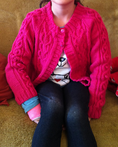 Ravelry: Cable Panel Cardigan pattern by Sirdar