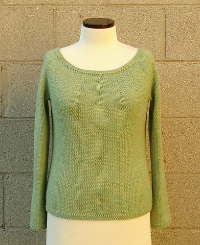 Ravelry: Easy Yoke Sweater pattern by Alexandra Virgiel