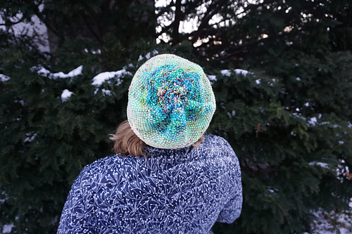 Ravelry: Evanesce Hat (Sock) pattern by Virginia Cosgriff