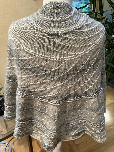 Ravelry: Dr. Knots Swirly Half Pi Shawl pattern by Vanessa Gonzalez-Perez