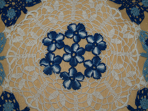 Ravelry: Butterfly- Butterflies and Flowers Crochet Doily pattern by ...