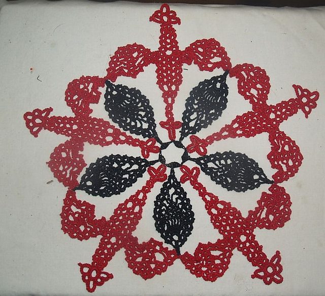 Ravelry: Circle of Dragons Crochet Doily Pattern pattern by Valerie Fuller
