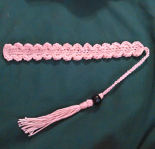 Ravelry: Crocheted Shell Bookmark pattern by Armina Parnagian