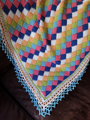 Ravelry: Playing Blocks Baby Blanket pattern by Valley Yarns