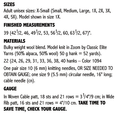 Ravelry: Cable and Wide Rib Rollneck Pullover #121 pattern by Sue McCain