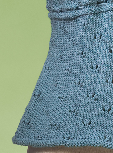 Ravelry: Empire Waist Cap Sleeve Pullover #164 pattern by Sue McCain
