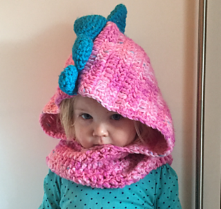Ravelry: w00fdawg's Pinkasaurus Hoodasaurus Test