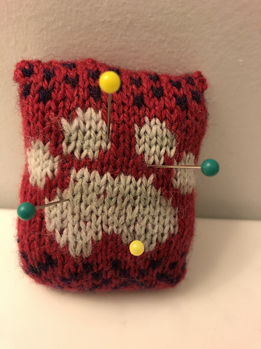Ravelry: Paw Print Pin Cushion pattern by Stana D. Sortor
