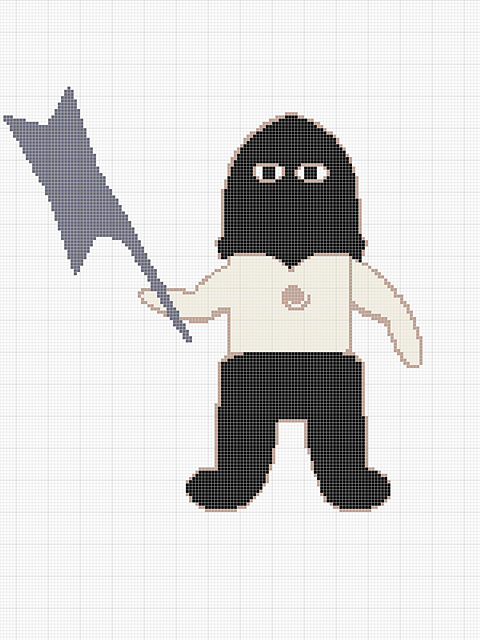 Ravelry: Funny Executioner Crochet Afghan Pattern Chart pattern by ...