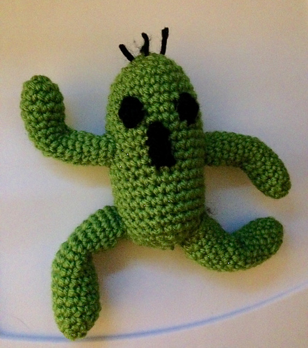 Ravelry: Cactuar amigurumi pattern by Kulukala Art
