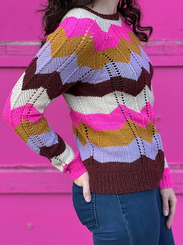 Ravelry: Wavy Gravy Sweater pattern by Caitlyn Turowski