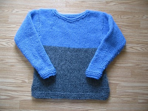 Ravelry: Two-Tone Tunic #1100 pattern by Lion Brand Yarn