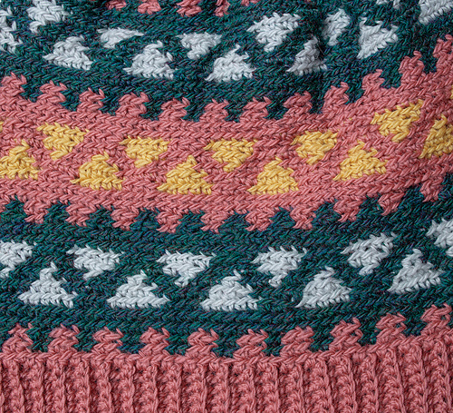 Ravelry: Multiverse Colorwork Hat pattern by WeCrochet Design Team