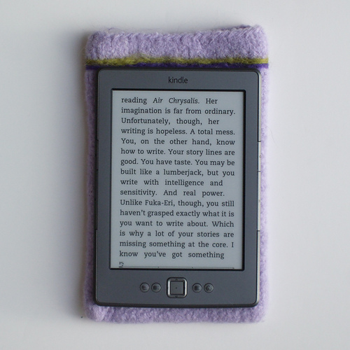 Ravelry: Felted Kindle Case pattern by Wendy Easton