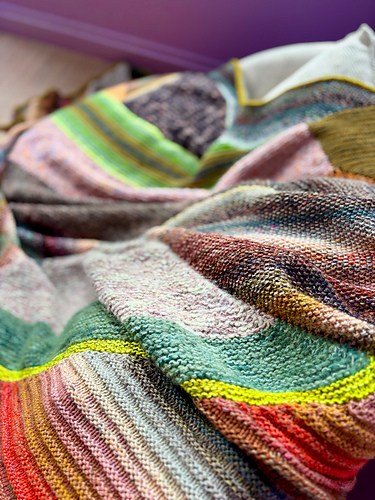 Ravelry: Marled Magic Blanket pattern by Stephen West