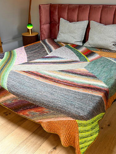 Ravelry: Marled Magic Blanket pattern by Stephen West