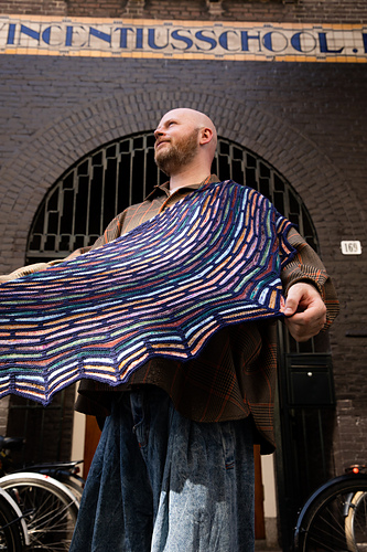 Ravelry: Painting Bricks Shawl pattern by Stephen West