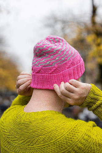 Ravelry: Contrast Blast Hat pattern by Stephen West