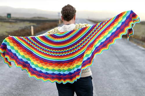 Ravelry: Icelandscape Shawl pattern by Stephen West