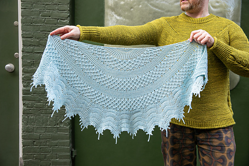 Ravelry: Rib Vault Shawl pattern by Stephen West