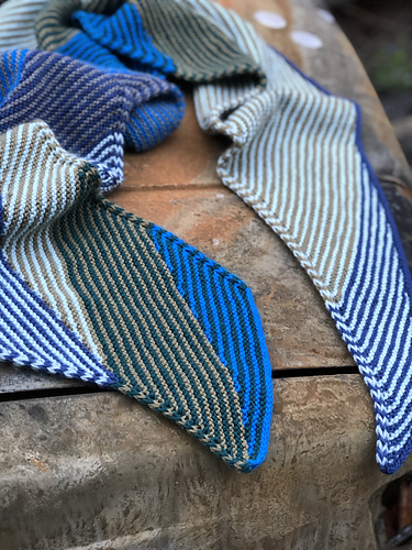 Ravelry: Diagonal Drift pattern by Stephen West