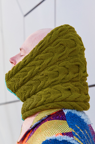 Ravelry: The Antler Cowl pattern by Stephen West