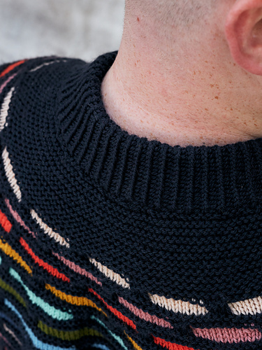 Ravelry: Painting Bricks Sweater pattern by Stephen West