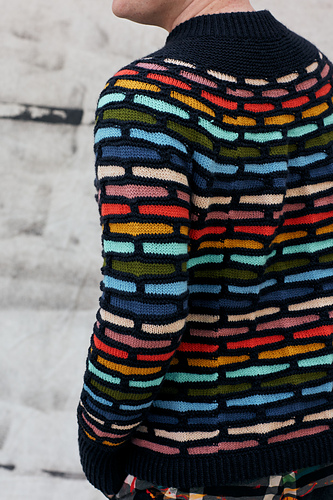 Ravelry: Painting Bricks Sweater pattern by Stephen West