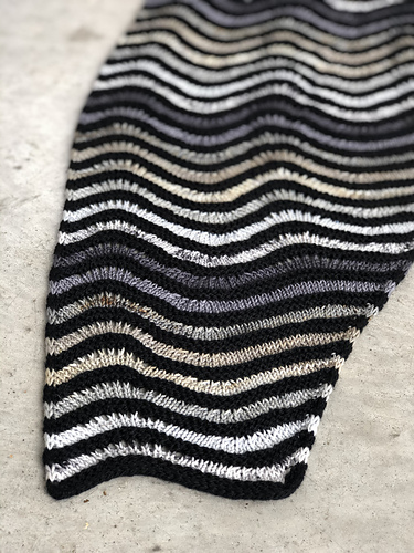 Ravelry: Painting Waves Shawl pattern by Stephen West