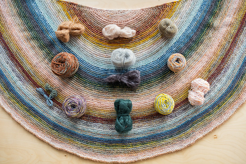 Ravelry: Melting Marl Shawl pattern by Stephen West