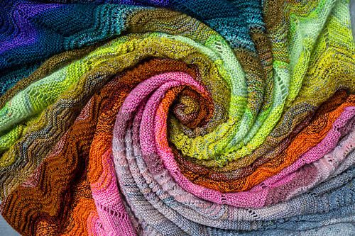 Ravelry: Melting Marl Blanket pattern by Stephen West