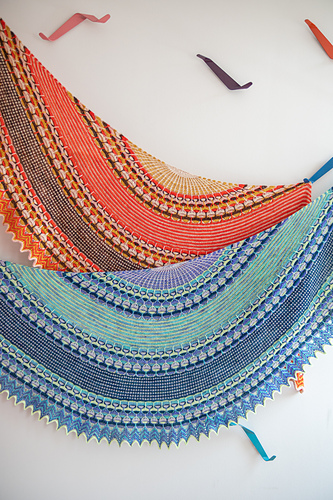 Ravelry: Aurora Cabin Shawl pattern by Stephen West