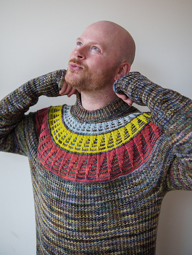 Ravelry: Painting Triangles Sweater pattern by Stephen West