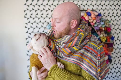 Ravelry: Chevron Braid Wrap pattern by Stephen West