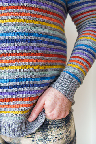 Ravelry: Rainbow Ring Sweater pattern by Stephen West