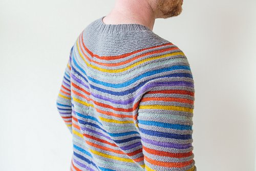 Ravelry: Rainbow Ring Sweater pattern by Stephen West