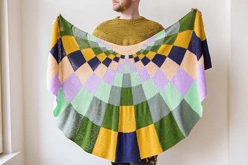 Ravelry: Squaradiance Shawl pattern by Stephen West