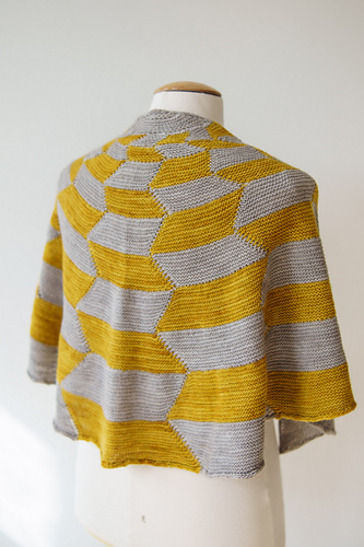 Ravelry: Striped Thundercloud Shawl pattern by Stephen West
