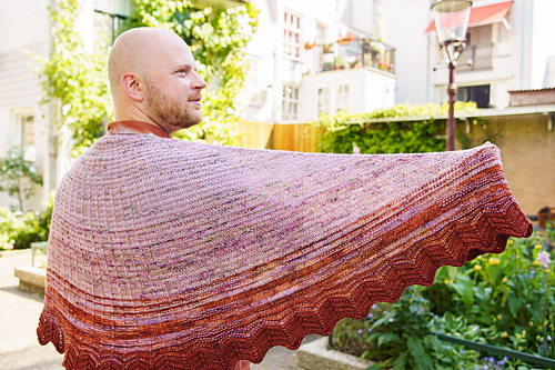 Ravelry: Woolly Waffle Shawl pattern by Stephen West
