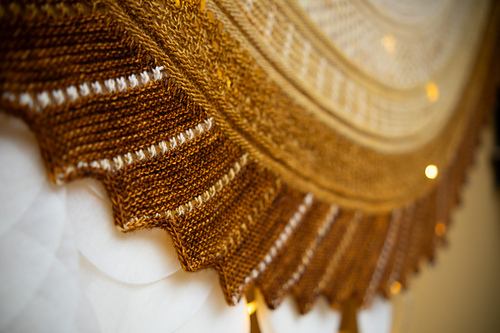 Ravelry: Glittering Snowscape Shawl pattern by Stephen West