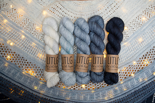 Ravelry: Glittering Snowscape Shawl pattern by Stephen West