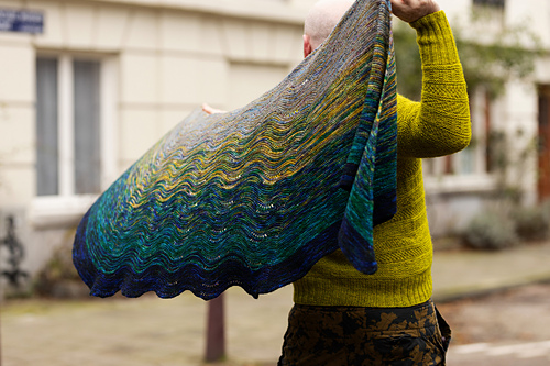 Ravelry: Sea Swell Shawl pattern by Stephen West