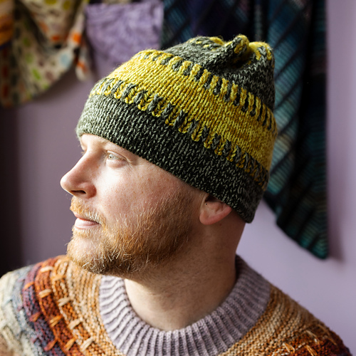 Ravelry: Brioche Break Hat pattern by Stephen West